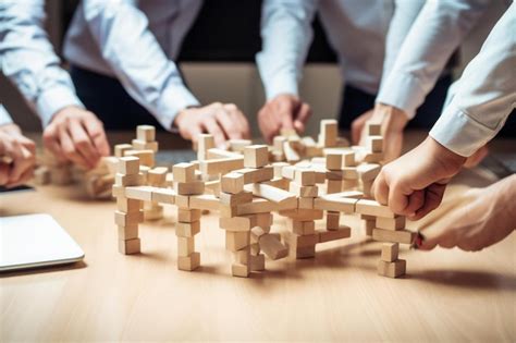 premium photo teamwork for innovation and problemsolving
