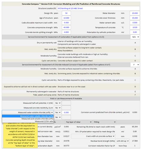 Concrete Compassand Top Rated Software Tool For Concrete Corrosion Modeling And Life Prediction