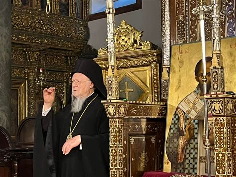 Πατριαρχική Χοροστασία στον Μ Εσπερινό για την εορτή του Αγίου Ιωάννη