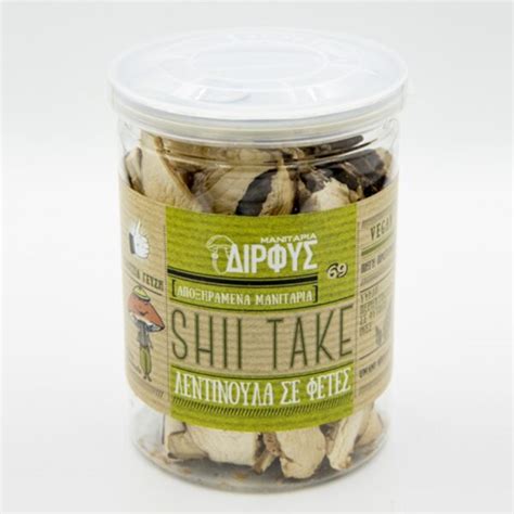 Αποξηραμένα Μανιτάρια Λεντινούλα Δίρφυς Ghoinos Organic Store