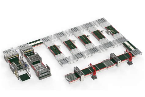 Mp 01 Mattress Production Line With Robot