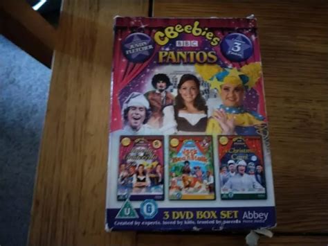 Cbeebies Panto Boxset Strictly Cinderella Jack And The Beanstalk