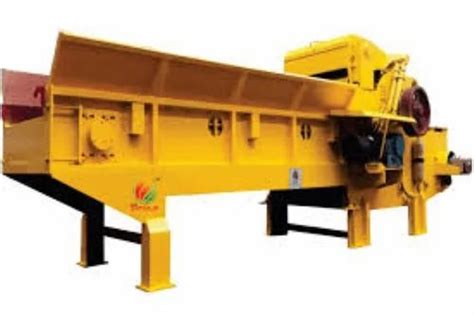 Single Shaft Wood Chipper Machine Production Capacity 5 7 Ton Per