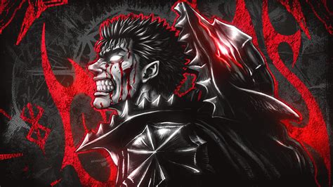 Guts Wallpaper 4k Illustration Berserker Armor 5k