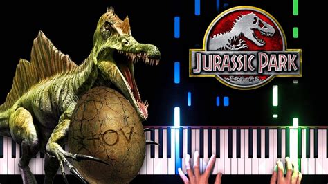 Jurassic Park End Credits Piano Tutorial Youtube