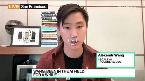 Scale Ai On Linkedin Scale Ai Ceo Alexandr Wang Joins Caroline Hyde On