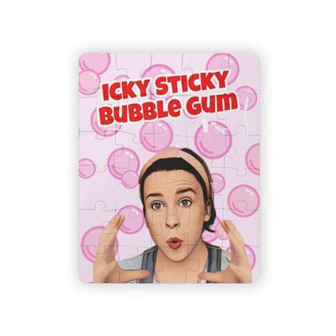 Sticky Bubble Gum Puzzle Etsy