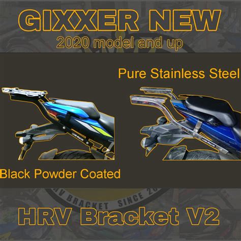Suzuki Gixxer 2020 J HRV Heavy Duty Bracket V2 Shopee Philippines