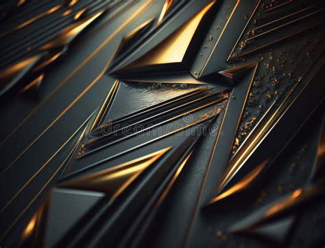 Modern Technology Abstract Texture With Diagonal Metallic Lines Created With Generative Ai