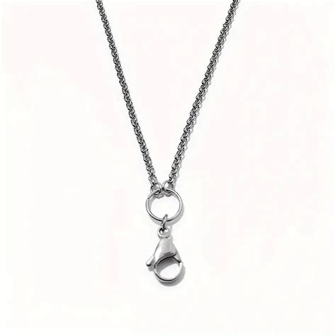 Wide Long Stainless Steel Necklace Men Temu Canada