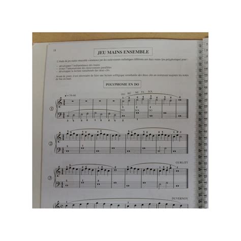 Pouillard Méthode de piano débutant L Atelier du Piano