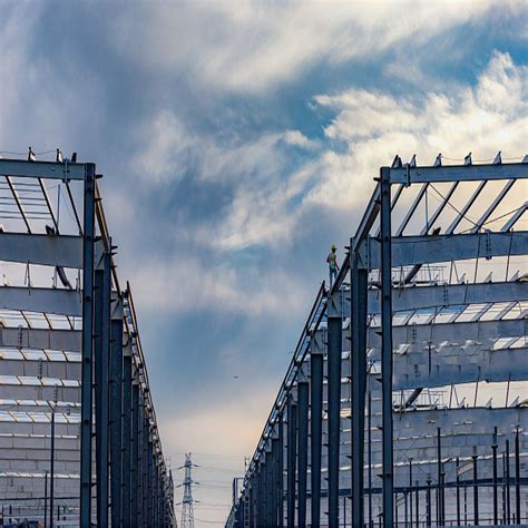 Steel Column Frame Part China Poultry Farm House Warehouse Structure