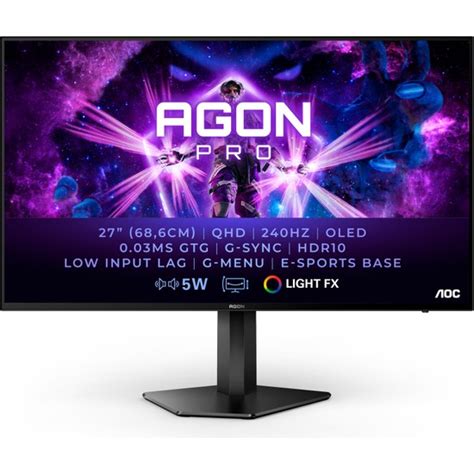 Aoc Agon 265 Ag276qzd 03ms 240hz Oled Fiyatı