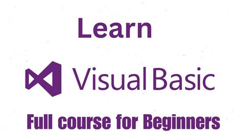 Complete Vb Course For Beginners 2024 Learn Visual Basic From Scratch