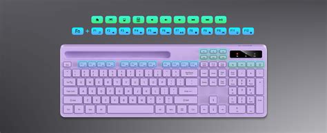 Wireless Keyboard And Mouse Combo Soueto 2 4g Full Sized Computer Keyboard With