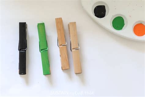 Adorable Clothespin Crafts For Halloween Sustain My Craft Habit