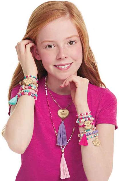 Набор для создания шарм браслетов Make It Real Juicy Couture Модные украшения с кистями Mr4415