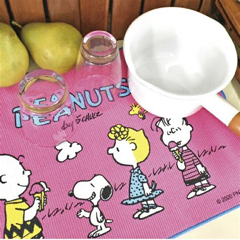 【楽天市場】スヌーピーデザインの大判布巾！peanuts Dish Cloth L（foodbl）【peanuts ピーナッツ 台拭き
