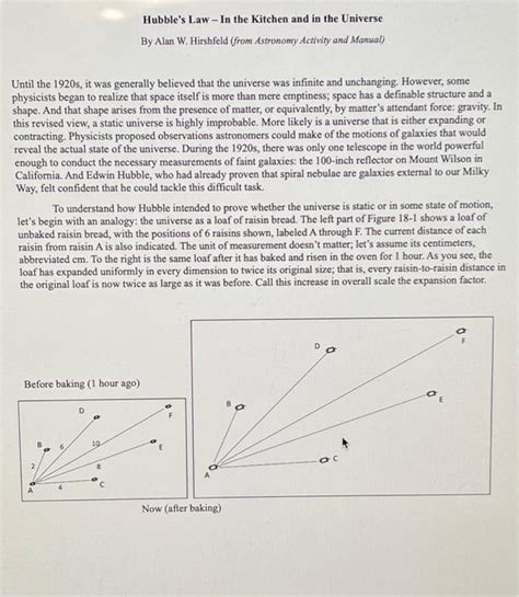 solved to understand how hubble intended to prove whether