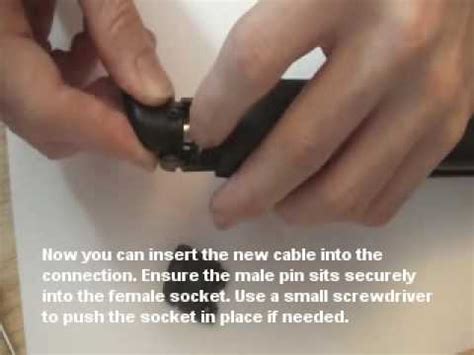 GHD Repairs MK3 Repair Hair Straightener Cable Installation YouTube