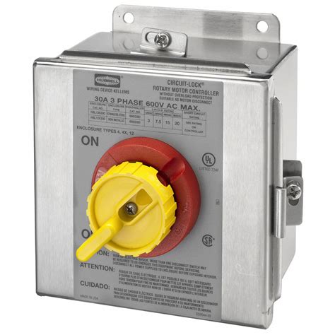 Hubbell Wiring Device Kellems Disconnect Switch 24x867hbl13s33d