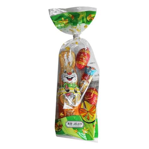 Riegelein Easter Bag Choc Asst 225gr Pnp