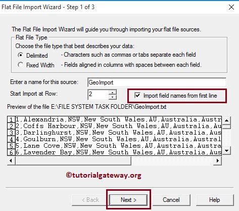 Flat File Source In Informatica