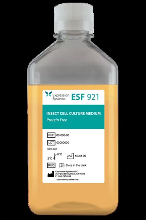 Expression Systems Esf 921 Insect Cell Culture Medium Protein Free