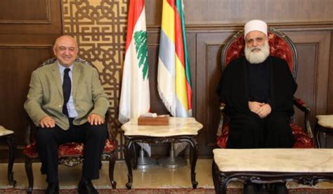 الوكالة الوطنية للإعلام شيخ العقل استقبل مدير مؤسسة الوليد بن طلال