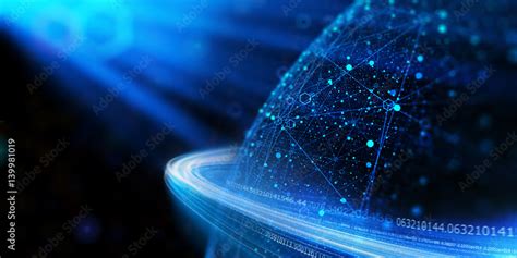 Technology Background Technology Background Abstract Background With Connecting Dots And Lines