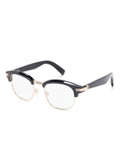Cartier Première De Glasses In 黑色 Modesens