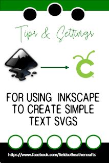 Tips For Creating SVGS In Inkscape Cricut Craft Room Learning