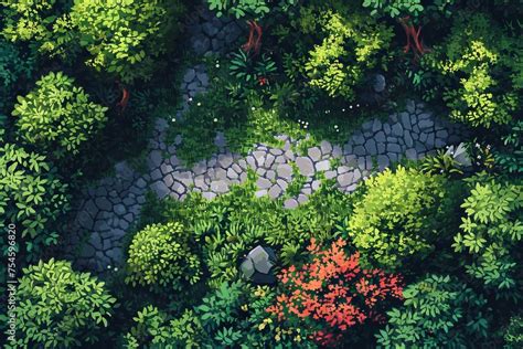 Pixel Map Forest In The Game Pixelated Forest For Game Map Pixelated