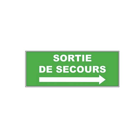 Panneau rectangulaire d information en PVC adhésif intérieur extérieur