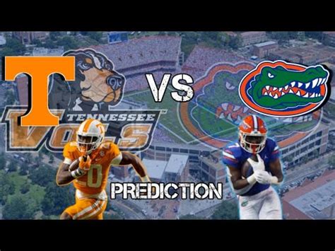 Tennessee Volunteers Vs Florida Gators Prediction YouTube