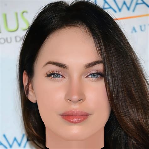 Megan Fox Head Low Poly Head For Game No Hair 3d Model By Nammichael
