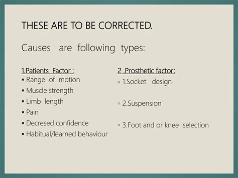 Prosthetic Gait Deviation Pptx Prosthetic Gait Deviation Pptx