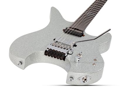 Cosmic Headless 6 String Silver Flake Guitar The Synyster Gates Store