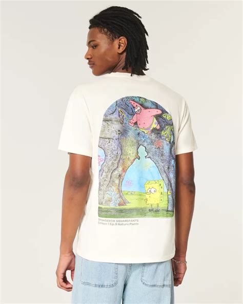 Relaxed Spongebob Squarepants Graphic Tee Relaxed Spongebob Squarepants Graphic Tee Hollister