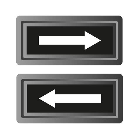 Premium Vector Back Arrow Icon Vector Illustration Stock Image