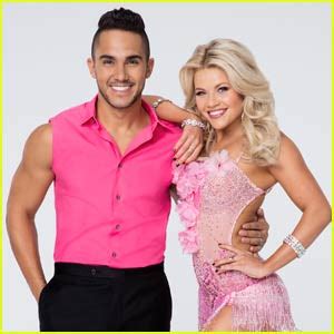 Carlos PenaVega Witney Carson Perform A Romantic Foxtrot On DWTS