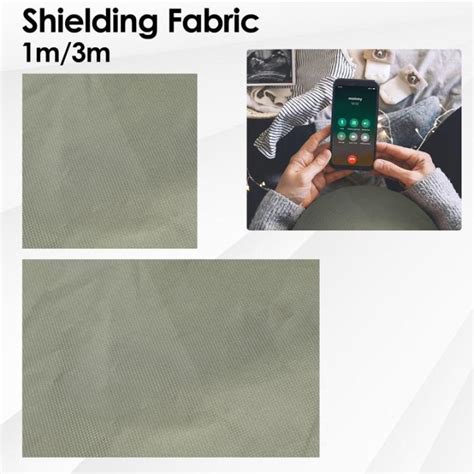 Gufuzi Signal Shielding Fabric Anti Radiation Fabric Rfid Shielding Cloth Signal Blocking