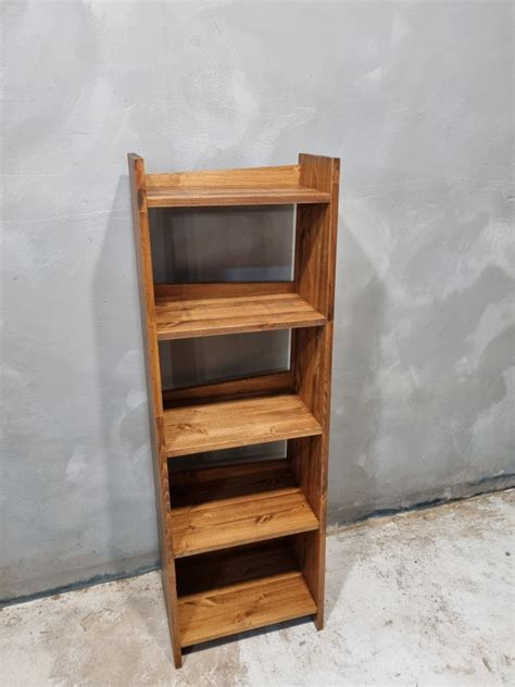 원목 4단 책꽂이 책장 아이디어스