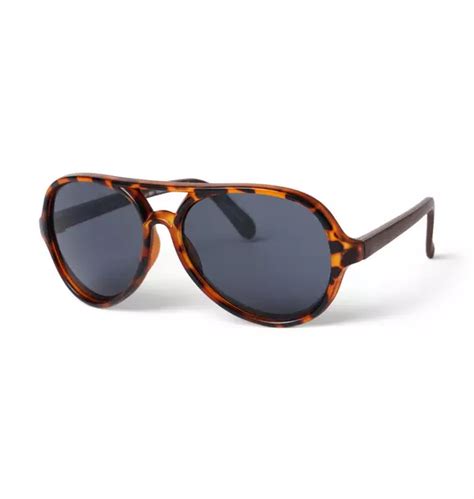 Accessories Tortoise Tortoise Aviator Sunglasses By Janie And Jack