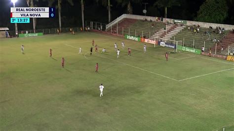 Vídeo Aos 13 do segundo tempo Goleiro do Real Noroeste aparece para