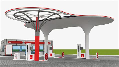 Petrol Station Design On Behance