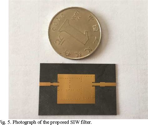 Figure 5 From A Cross Coupled Substrate Integrated Waveguide Filter For