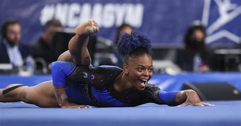 Trinity Thomas Wins All Around 2022 Ncaa Gymnastics Title Popsugar