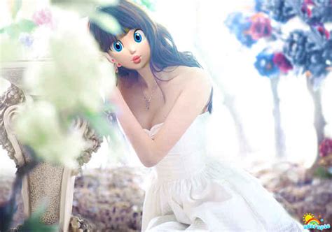 Wedding Princess Peach By Gigi Ng By Giging On Deviantart