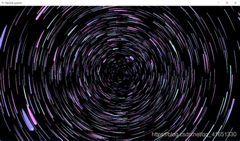opengl c 用粒子系统实现星轨效果 c 粒子系统 csdn博客